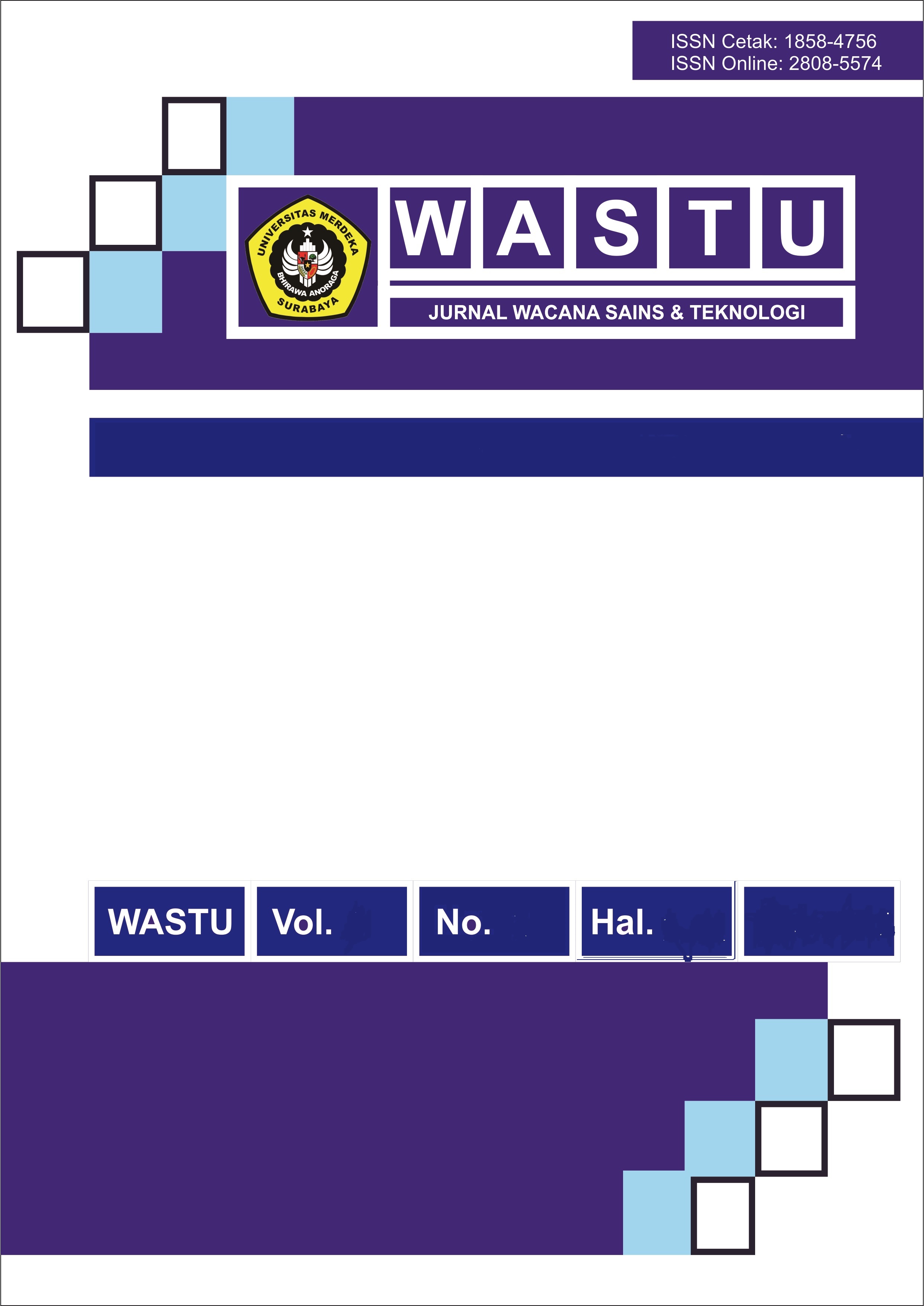 WASTU: Jurnal Wacana Sains & Teknologi